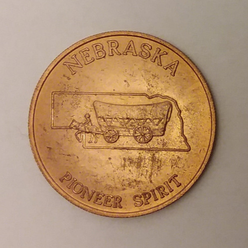 Nebraska 37th State Souvenir Coin Medal Token 26mm | eBay