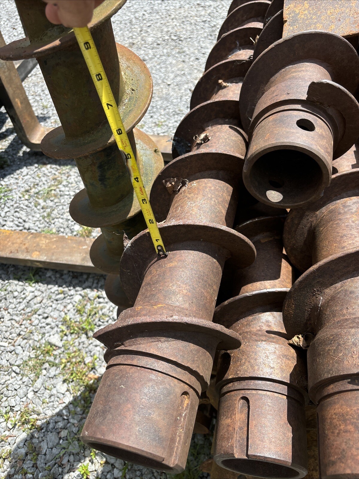 3 1/4” 3 KEY Hollow Stem Auger Tooling | eBay