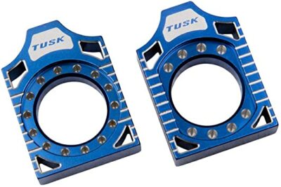 Racing Axle Block Blue for Yamaha | Tusk
