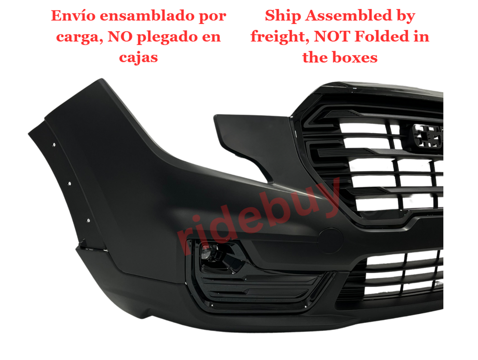 Fit 2022 - 2024 GMC Terrain Front Complete Bumper Assembly black ...