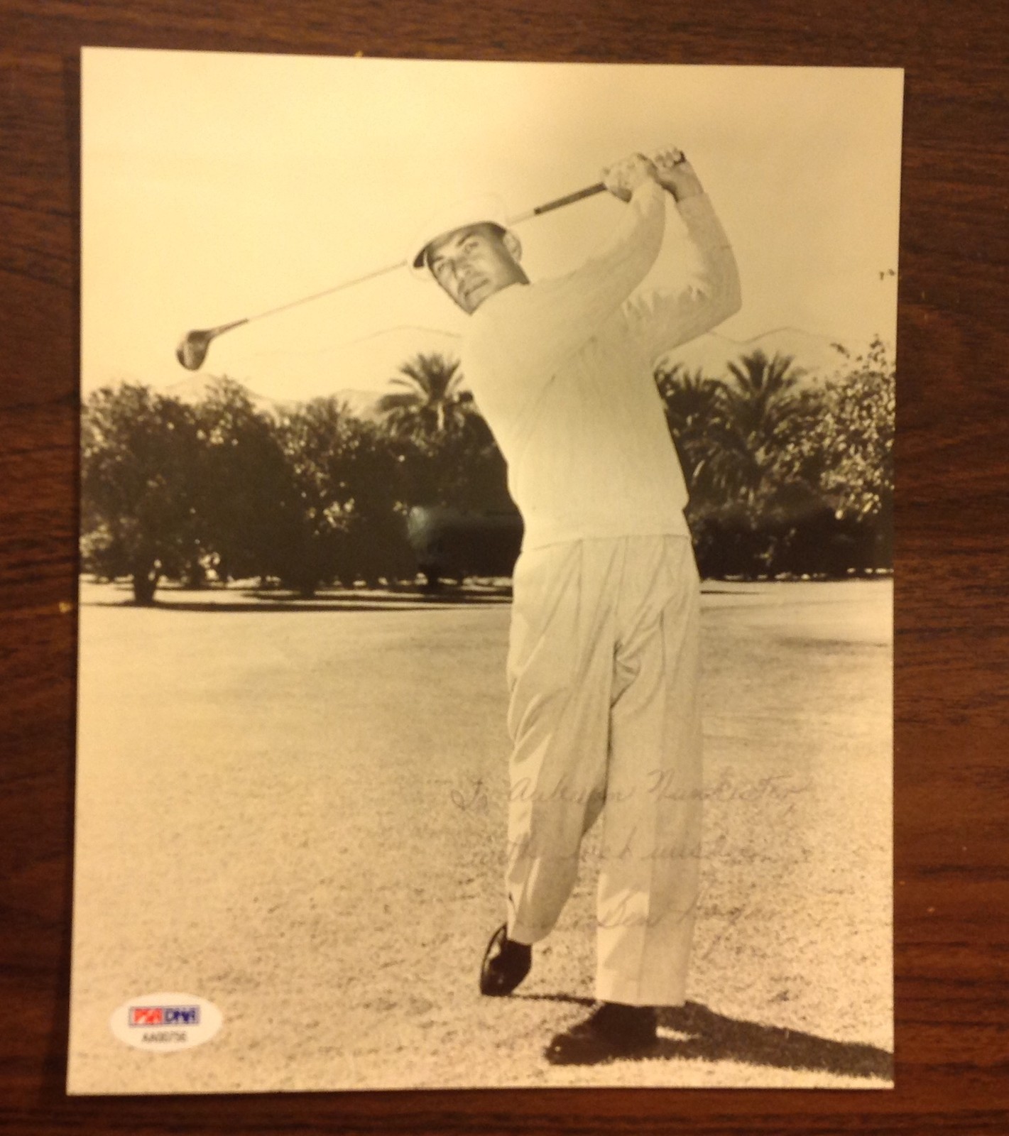 Ben Hogan Autographed Memorabilia | Signed Photo, Jersey, Collectibles ...