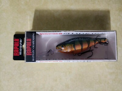 RAPALA SHAD RAP RS RATTLIN SUSPENDING SRRS-7 P PERCH NEW IN OPEN BOX | eBay