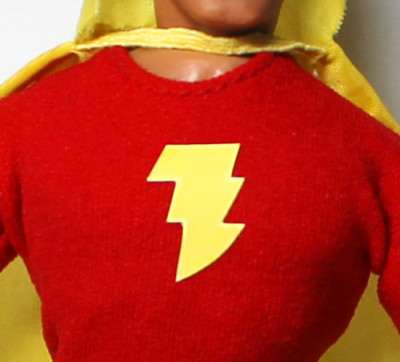Mego Shazam UNCUT Sticker For Vintage WGSH DC Comics Action Figure ...
