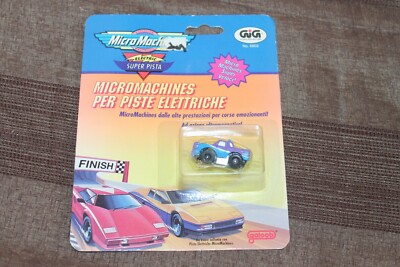 modellino MicroMachines ELECTRIC SUPER PISTA Lamborghini Ferrari Galoob - mod.2 | eBay