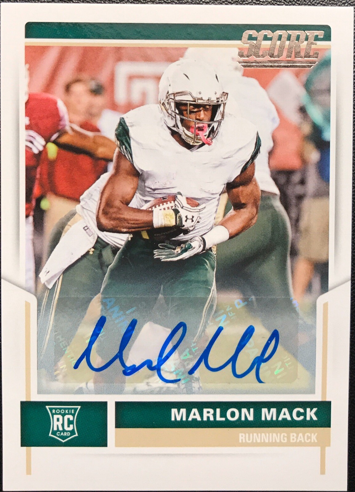 MARLON MACK - 2017 Score Rookie Autograph RC AUTO | eBay