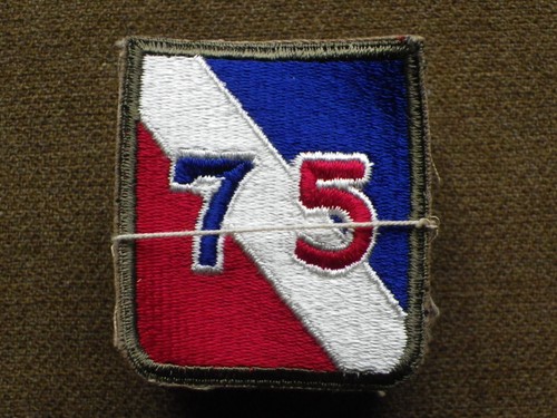 LOT DE 20 PATCHES 75th US INFANTRY DIVISION - | eBay