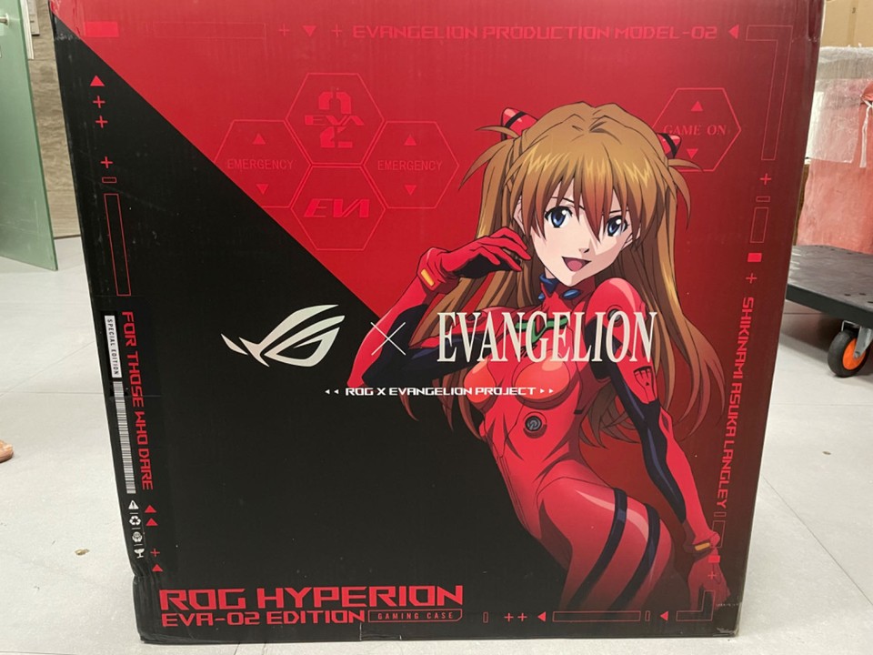 ASUS ROG Case Hyperion EVA-02 Edition, Expansion slots 9, 3 - LIMITED ...