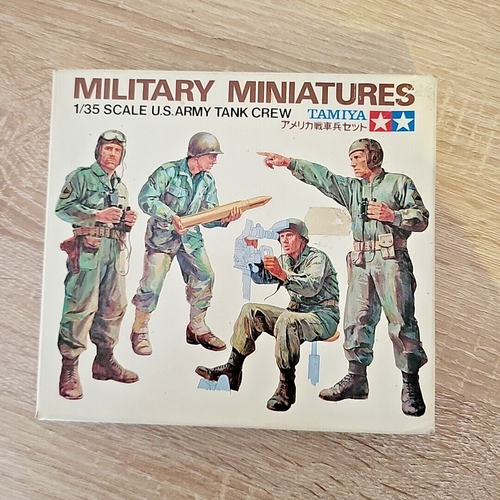 U.S. Army Tank Crew, Military Miniatures, Tamiya MM104 scale model kit ...