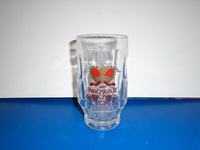 Browas Ksiazecy Tychy Glass Handled Beer Mug EUC | eBay