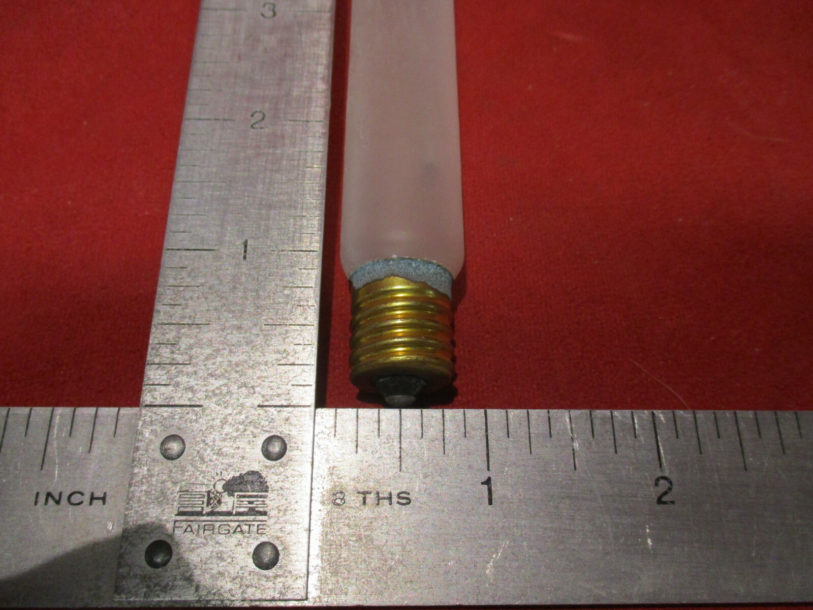 Generic Intermediate Base Frosted tubular bulbs 15 watt NOS T6.5 Exit ...