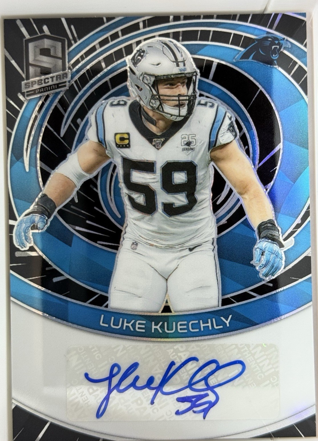 2023 Panini Spectra - Signatures Luke Kuechly #SIG-LKU Hyper Prizm /60 ...