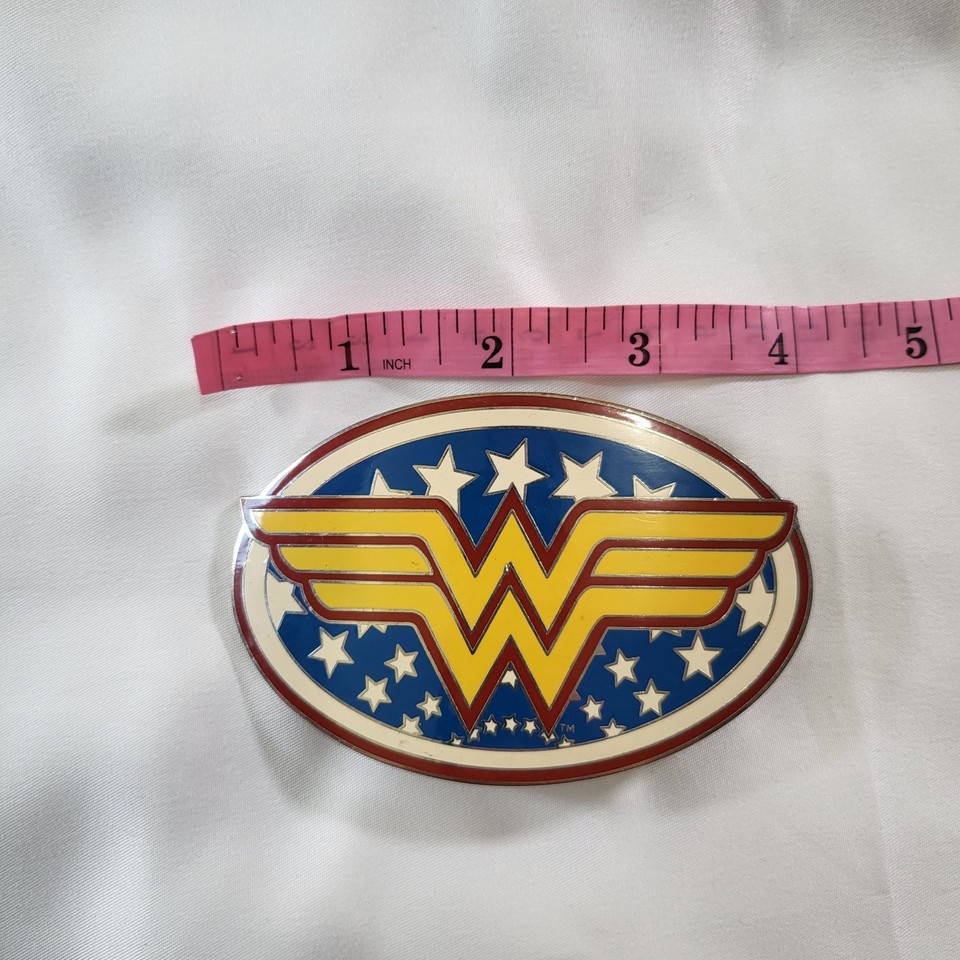 Vintage Justice League Super Hero Wonder Womens Belt Buckle | eBay