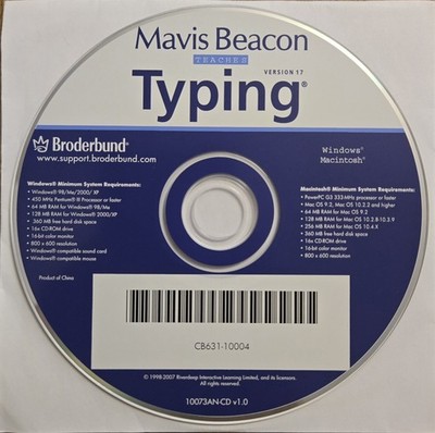 Mavis Beacon Teaches Typing Version 17 CD-ROM - Windows/Mac | eBay