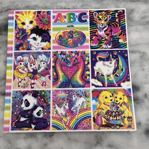 Lisa Frank ABC & Number Countdown Book (Set Of 2) | eBay