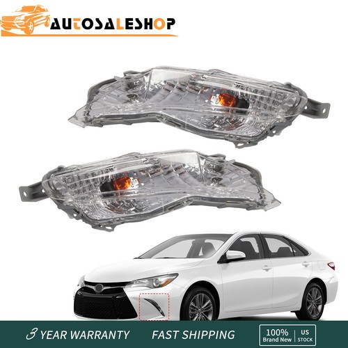 For 2015-2017 Toyota Camry LE SE Halogen Fog Lights Lamps w/Bulbs Right ...