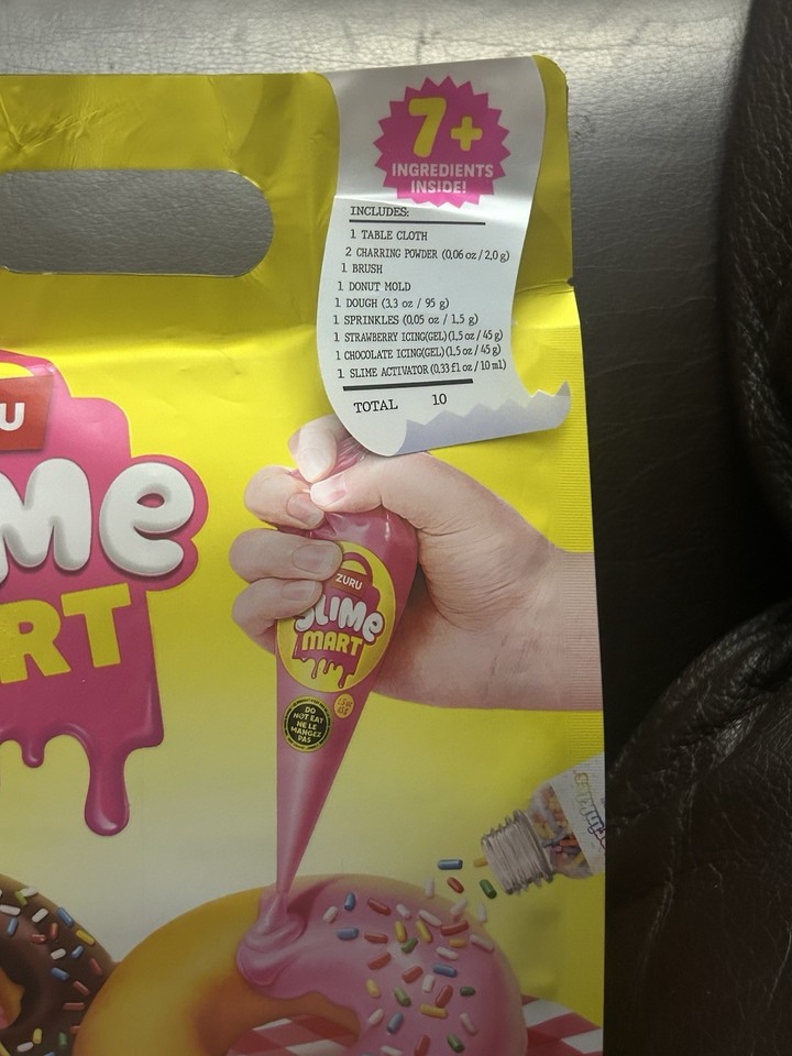 ZURU Slime Mart Realistic Slime Food Donut Craft Kit 10 Pieces | eBay