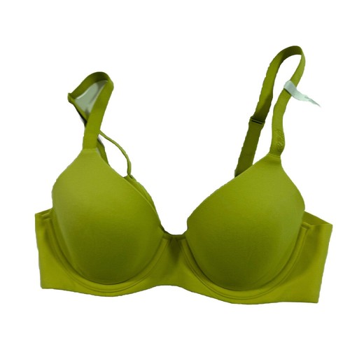 New Aerie Real Free Full Coverage Bra Size 32B Yellow Green Underwire ...