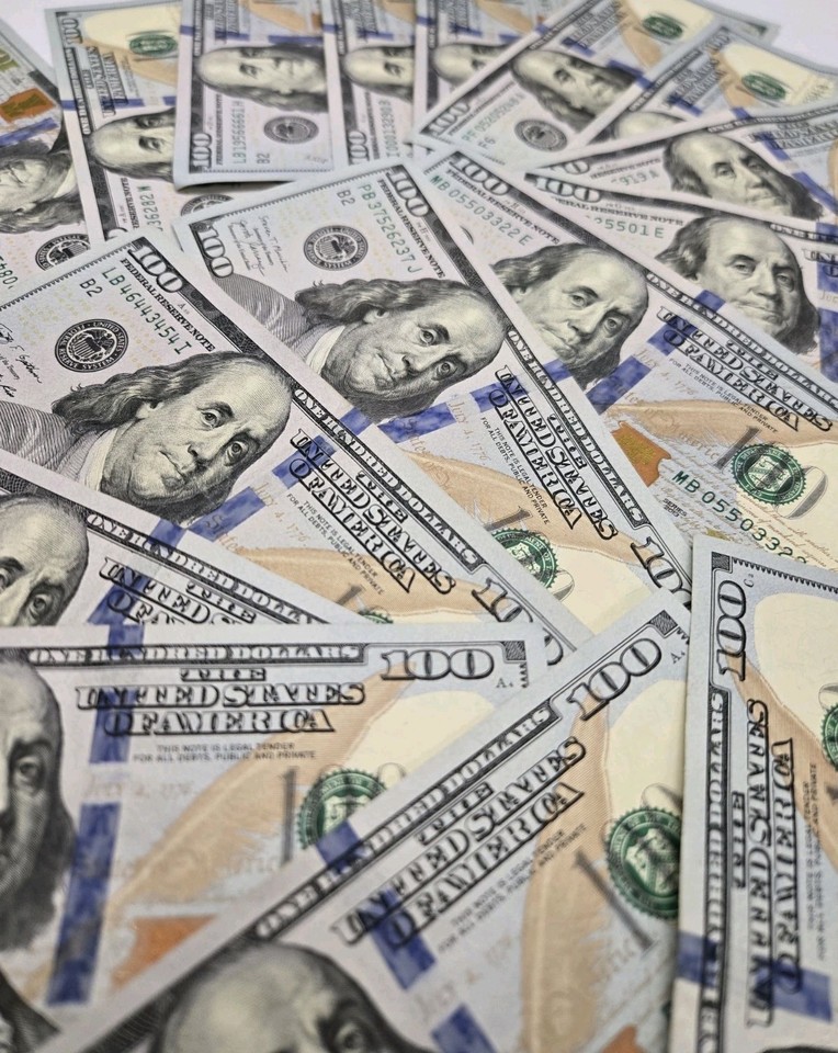 Lot 20x One Hundred ($2000) Dollar Bills Real Usd Money, Normal Cash ...