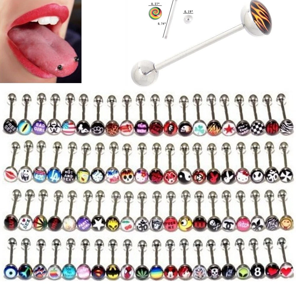 Tongue Piercings Chart