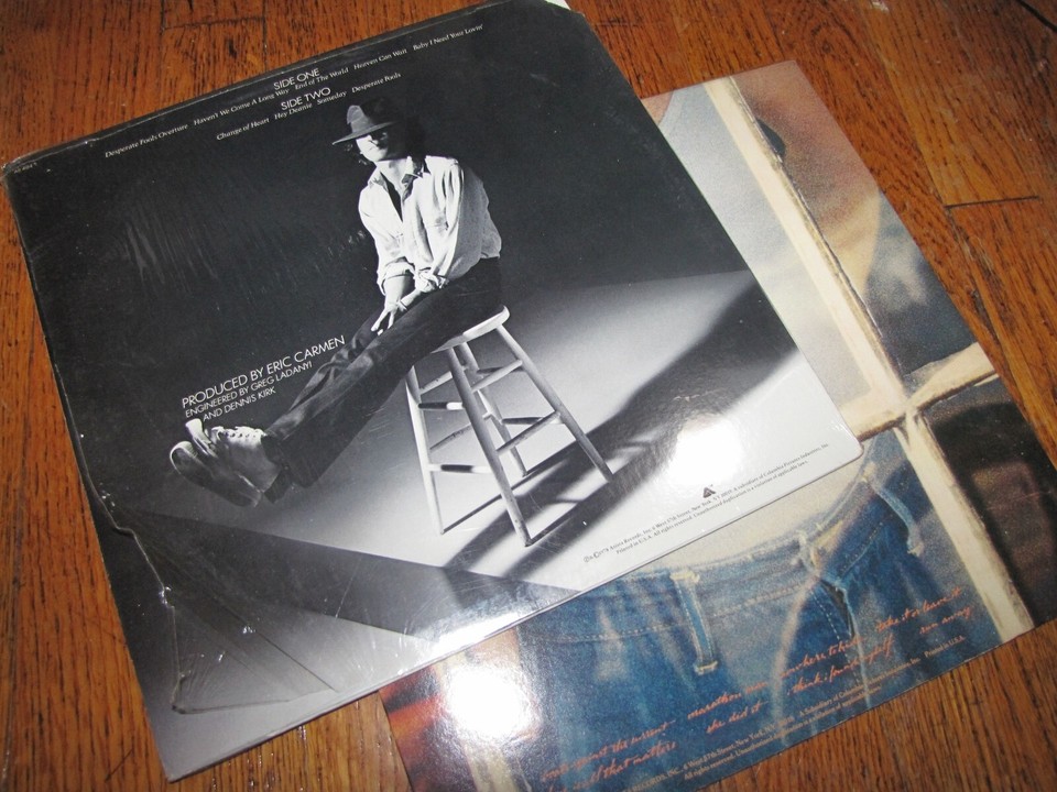 ERIC CARMEN - COLLECTION OF ERIC CARMEN RECORDS - LOT OF 2 LPS | eBay