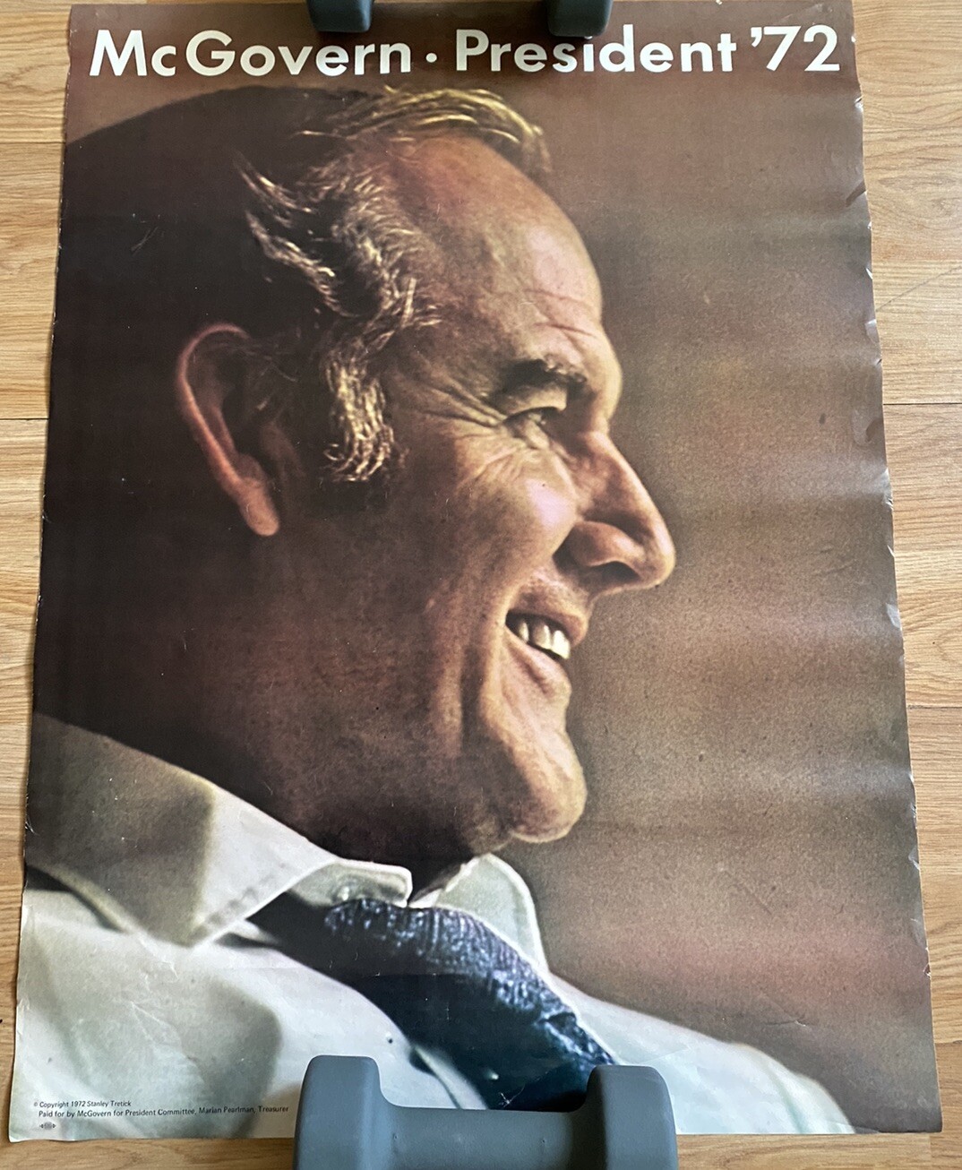 Official 1972 George McGovern Campaign Poster | eBay