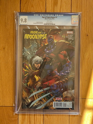 Age of Apocalypse #1 CGC 9.8 Fabian Nicieza story, Gerardo Sandoval ...