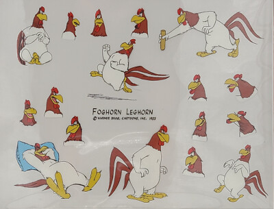 Warner Brothers: Foghorn Leghorn Hand Painted Model Cel | eBay