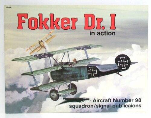 Fokker Dr. I in action - Aircraft No. 98 - Paperback By Heinz J ...