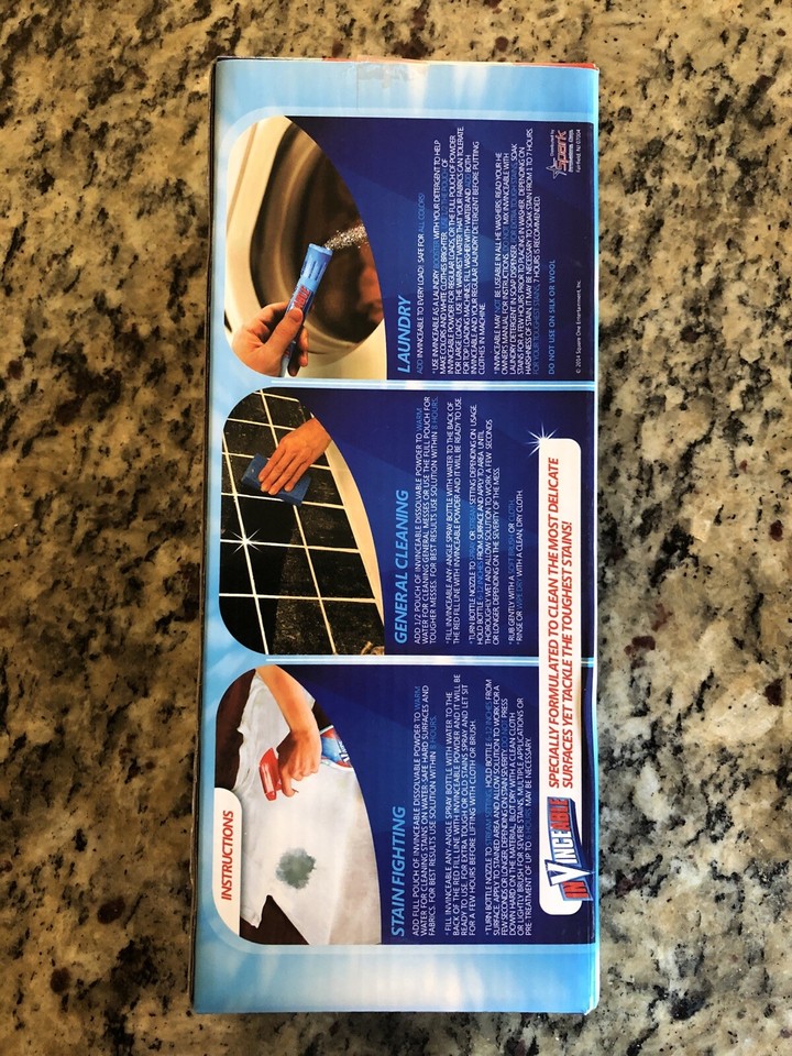 INVINCEABLE All In One Cleaner, Stain Fighter, As Seen on TV New In Box ...