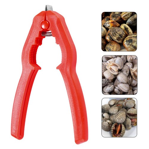 Stainless Steel Clam Opener Nutcracker Plier Sheller Opener Walnut ...