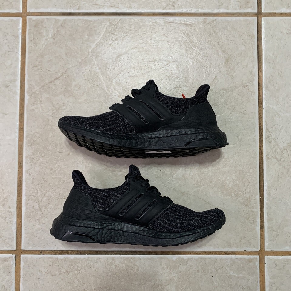 Adidas ~ Ultra Boost 4.0 DNA Triple Black Running Shoe FY9121 Sz 4.5 ...
