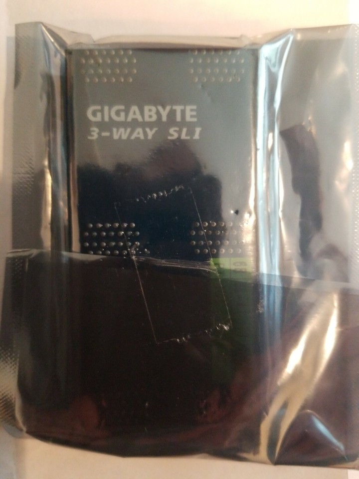 Brand New GIGABYTE GC-3SLI 3-way nVIDIA SLi Bridge Connector Adapter ...