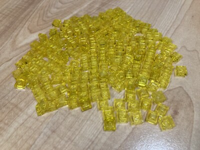 Lego vintage 3024 x 200 Trans-Yellow en bon état | eBay