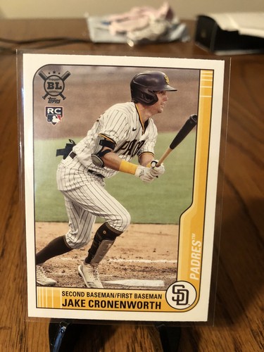 2021 Topps Big League Jake Cronenworth San Diego Padres MLB Rookie Card ...