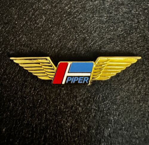 Piper Wings Lapel Pin Aviation Aircraft Airplane for Hats , Vests ...