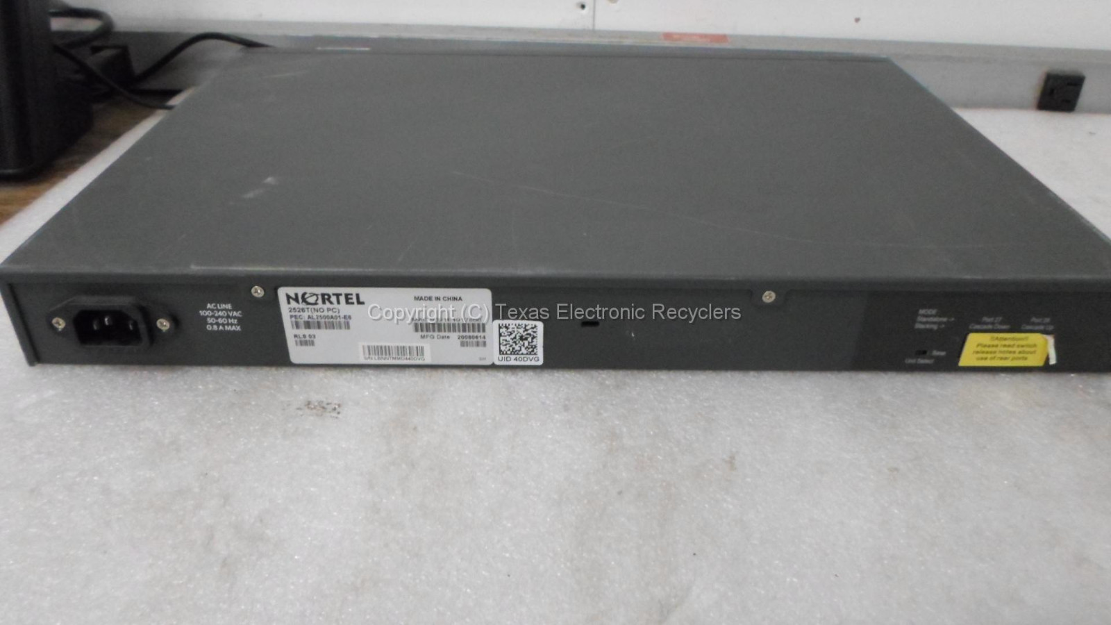 Nortel 2526T 24-Port 10/100 Managed Ethernet Switch | eBay