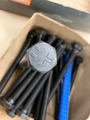 M12 x 140mm 8.8 full thread hex head cap screws 1 piece NEW DIN 933 | eBay