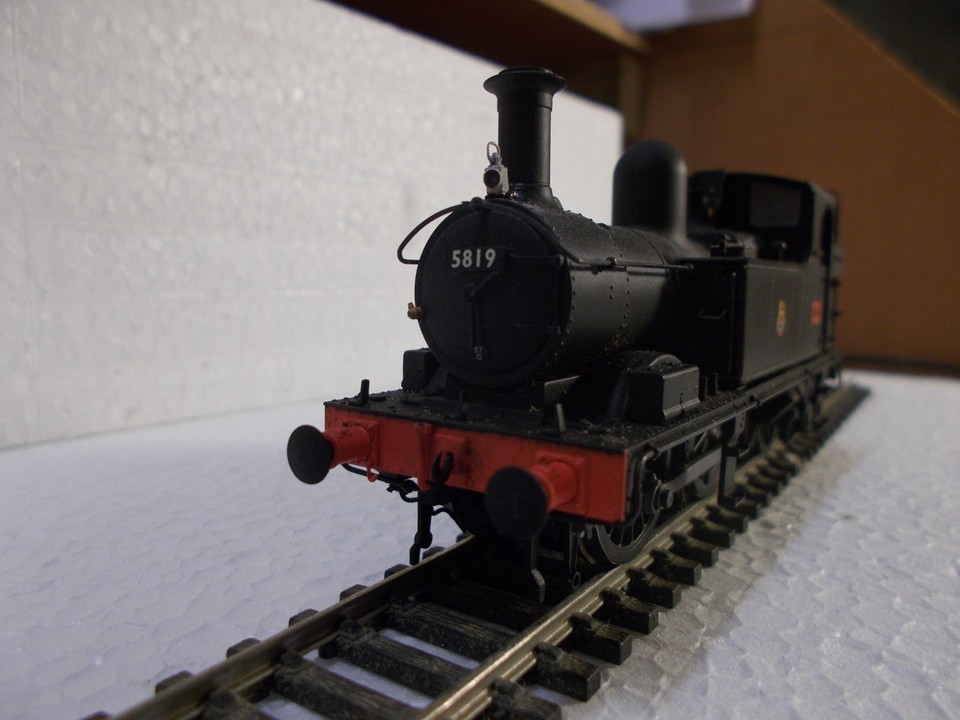 HATTONS 14XX 0-4-2 5819 BR BLACK WEATHERED DCC SOUND WORKING LAMP BOXED ...