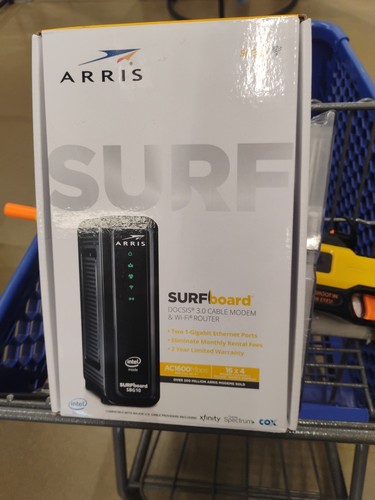 ARRIS G34 SURFboard DOCSIS 3.1 Gigabit Cable Modem and AX3000 Wi-Fi 6 ...
