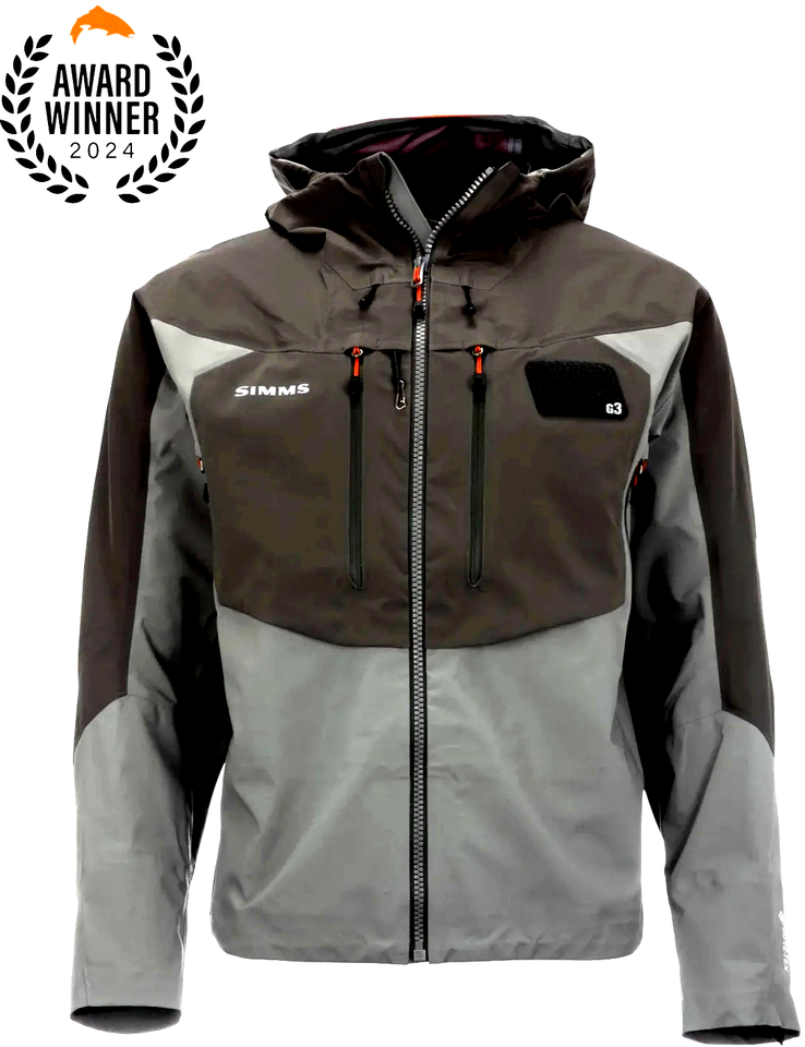 Simms G3 Guide Gore-Tex Pro Wading Jacket - Gunmetal - Size L - New ...