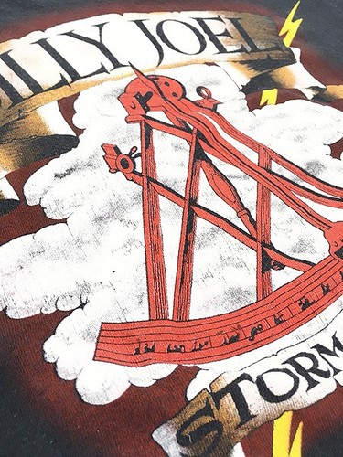 Billy Joel Storm Front Tour T-Shirt Black Size L Vintage 90s Rock ...