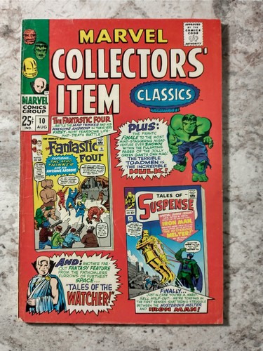 Marvel Collectors Item Classics #10 1967 1st Print Marvel Comics | eBay