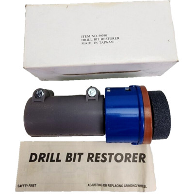 Drill Bit Sharpener Restorer 3.6MM-10MM 9/64-25/64 Extra Stone ...