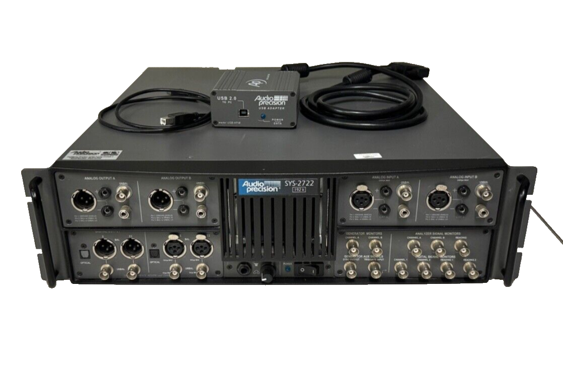 Audio Precision SYS-2722 Analyzer Tested With USB APIB Adapter for sale ...