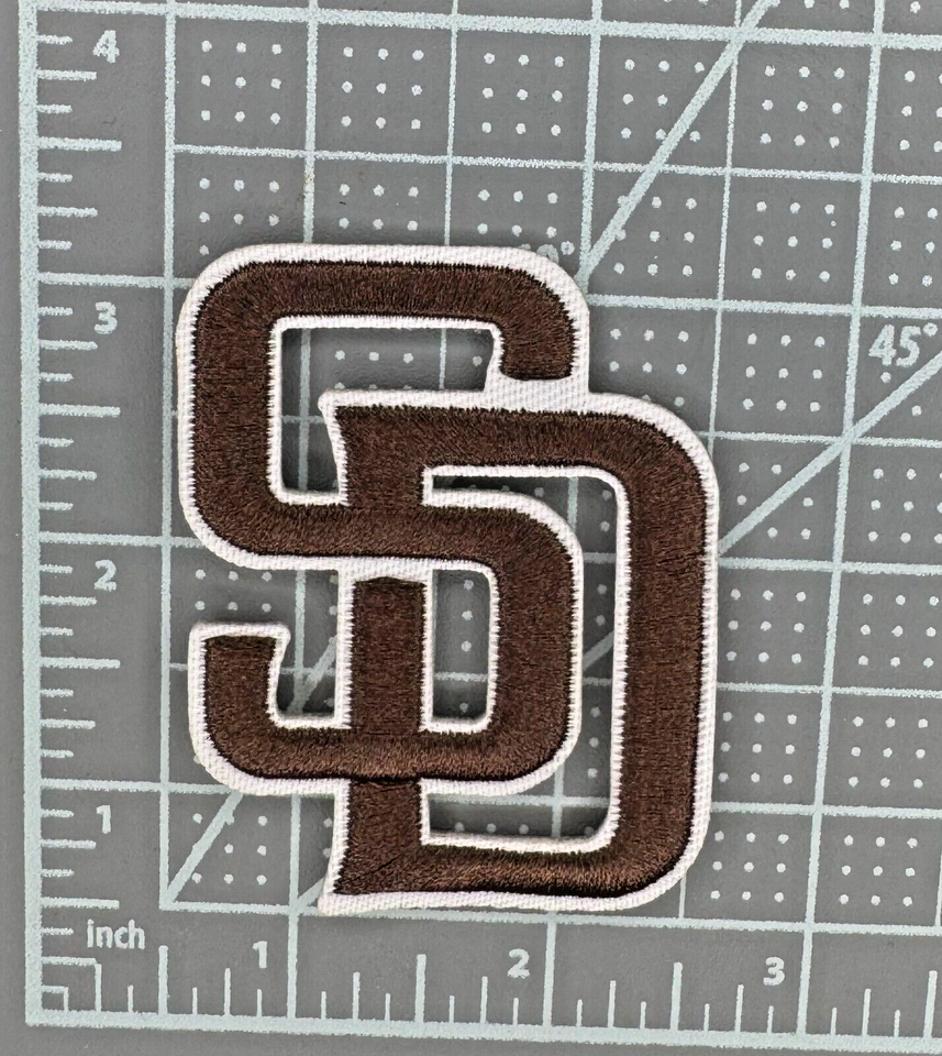 San Diego Padres SD Team Logo Embroidered 2in Iron / Sew-On Patch | eBay