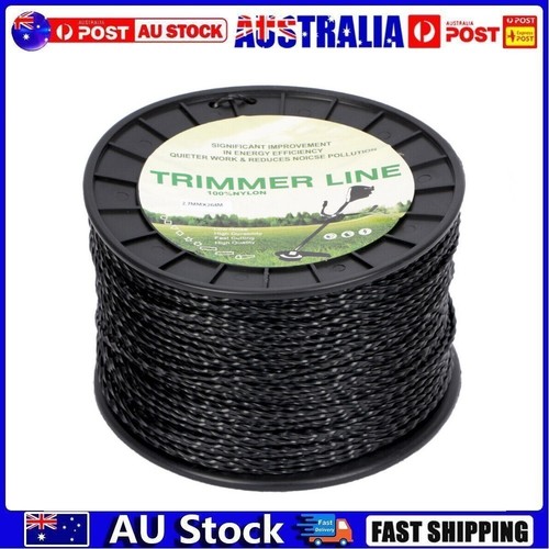 Traderight Trimmer Line Spiral Twist String 2.7MM x 264M Whipper ...