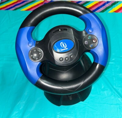 V-Thunder Racing Wheel For PlayStation 2 PS2 InterAct Untested | eBay