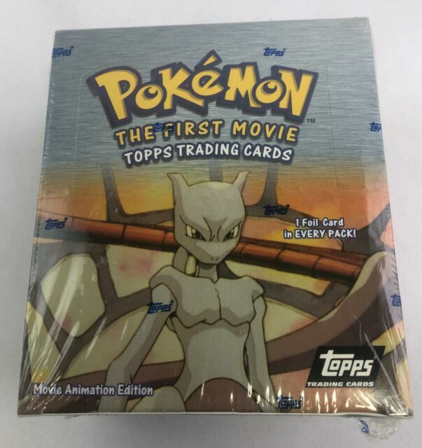 Topps 1998 Pokemon The First Movie Box - 36 Packs for sale online | eBay