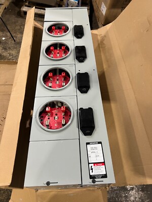 👀 NEW SIEMENS 1200 AMP RING STYLE METER MODULE 120/240 VAC 1Ø 3 WIRE ...