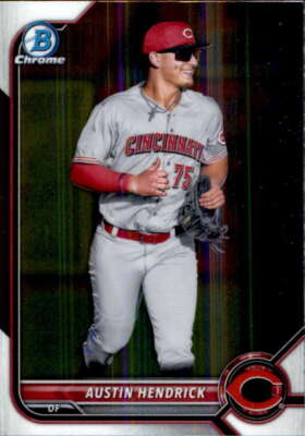 2022 Bowman Chrome Prospects #BCP-33 Austin Hendrick Cincinnati Reds | eBay